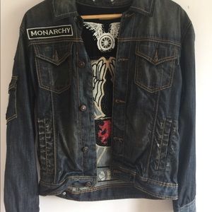 Monarchy | Jackets & Coats | Monarchy Denim Jacket Size Medium | Poshmark